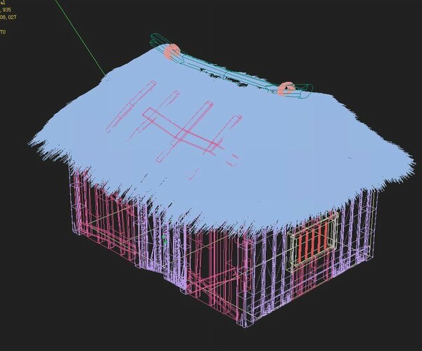 ArtStation - Residential houses - straw house 65 | Game Assets