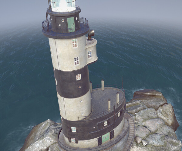 ArtStation - Lighthouse Aniva WishLods | Game Assets