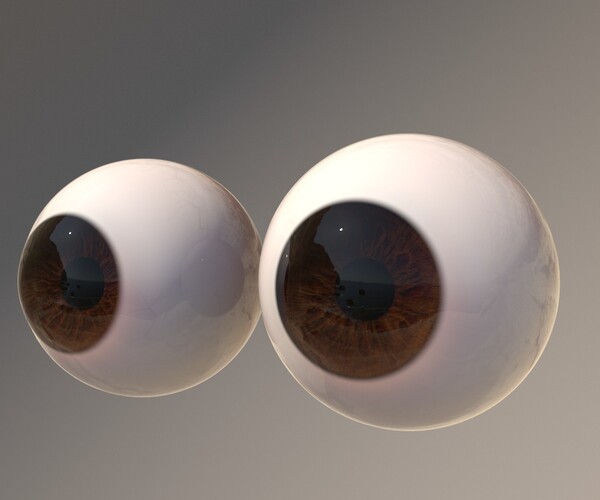 ArtStation - Stylised 3d eyes | Resources
