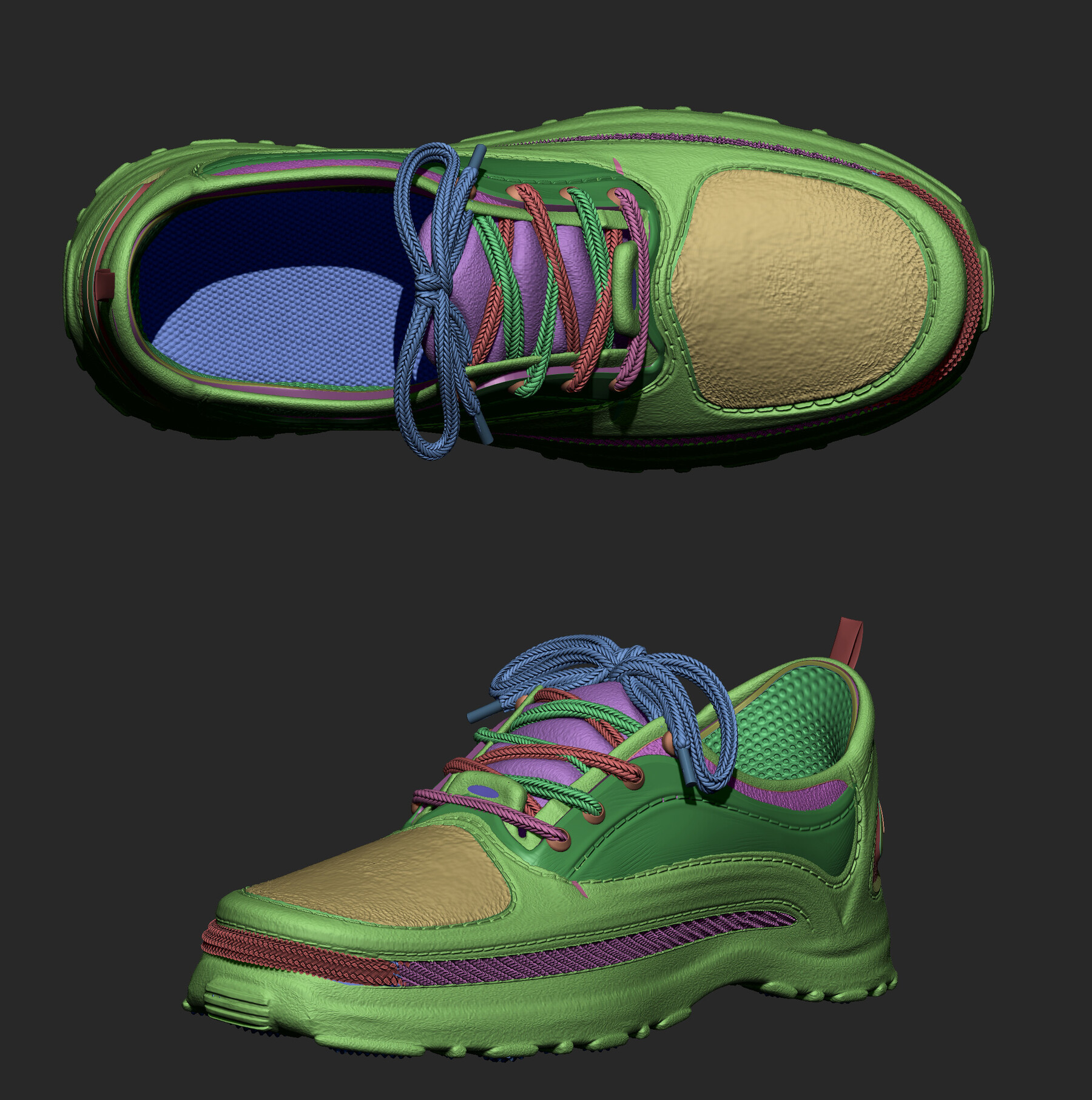ArtStation - work shoe | Resources