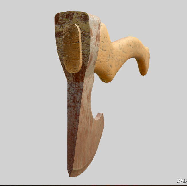 ArtStation - axe rusty | Game Assets