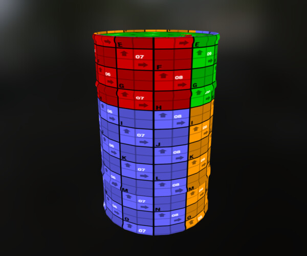 ArtStation - Explosive Red Oil Barrel - 4K PBR | Game Assets