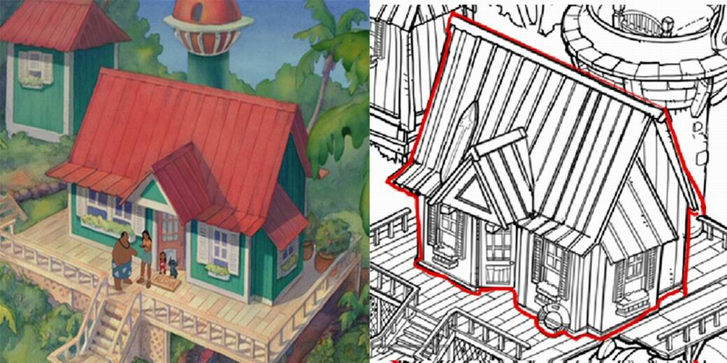 ArtStation - Wood Stitch House 03 | Game Assets