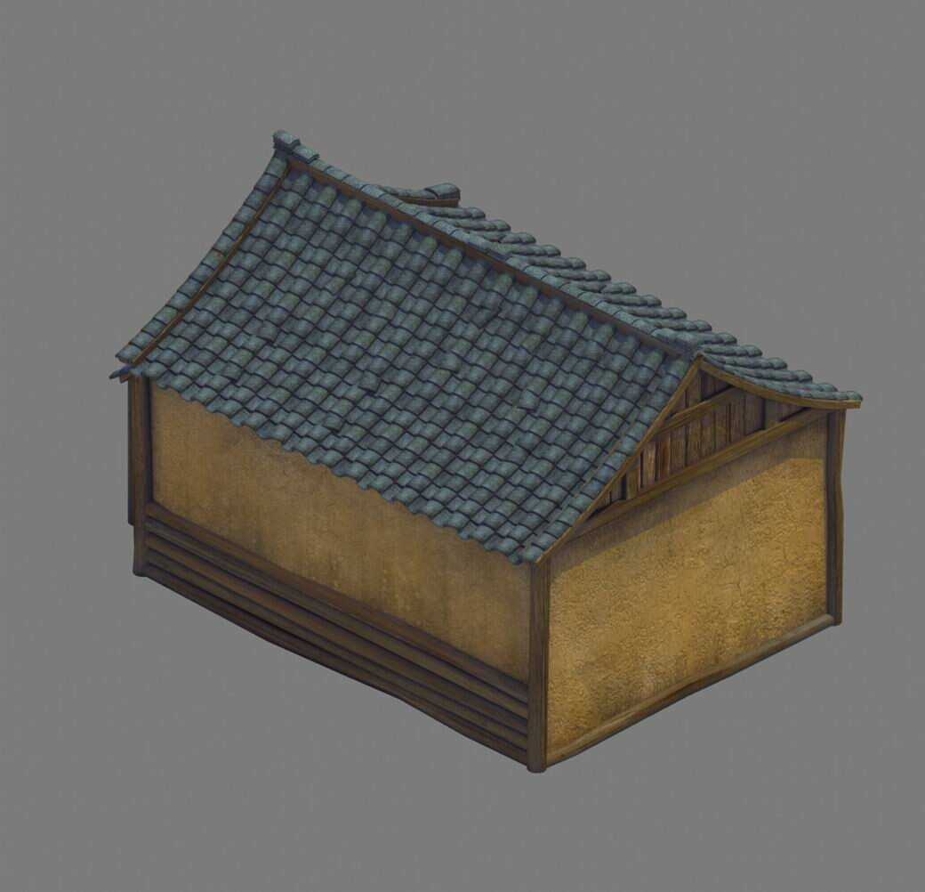 ArtStation - Pei Cheng Building - House 01 | Game Assets