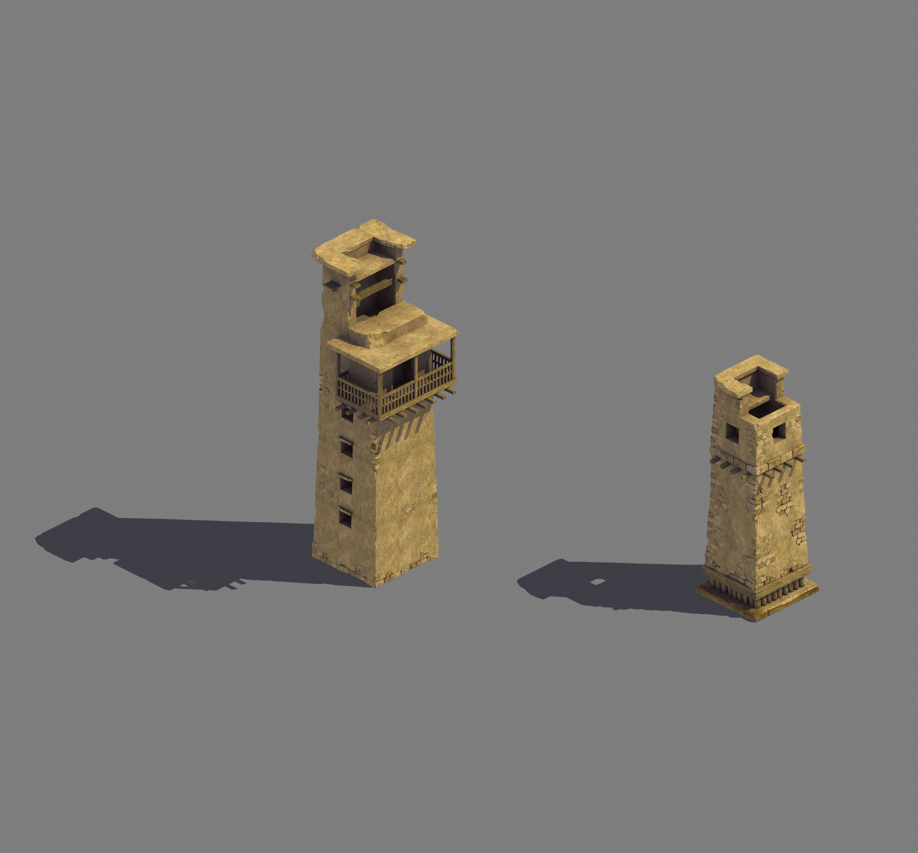 ArtStation - castle - Watchtower 03 | Game Assets