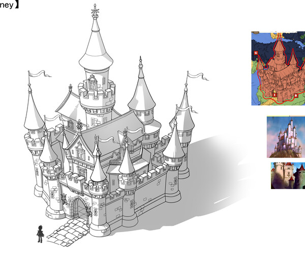ArtStation - Snow White - Castle 03 | Game Assets