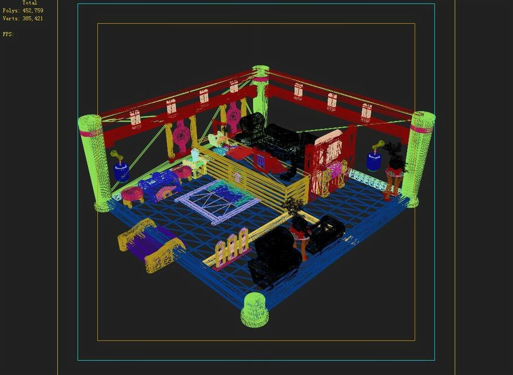 ArtStation - Gang Interior - Junior Treasury | Game Assets