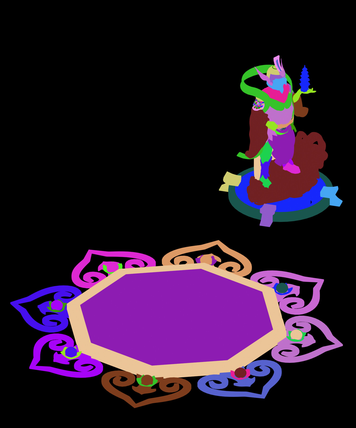 ArtStation - Gang - Decorative Stone Carving 03 | Game Assets