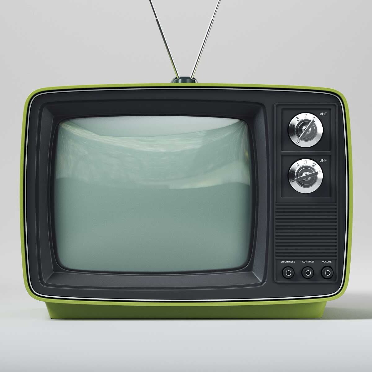 ArtStation - Retro 70's Television Set | Resources