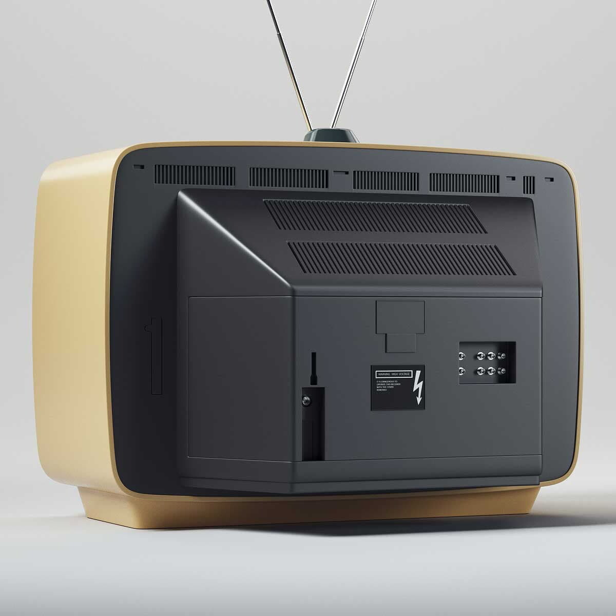 ArtStation - Retro 70's Television Set | Resources