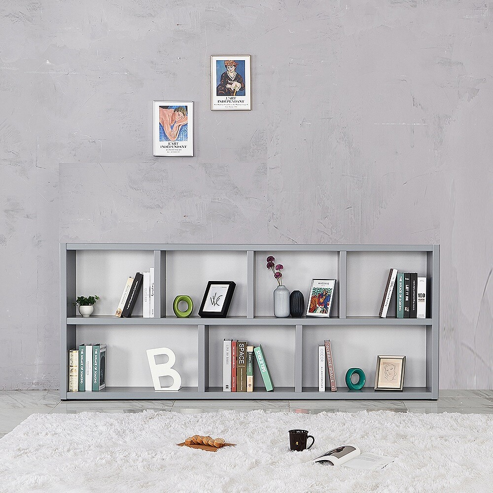 ArtStation - 2000-2 tiers wide bookcase bookshelf shelf cabinet | Resources