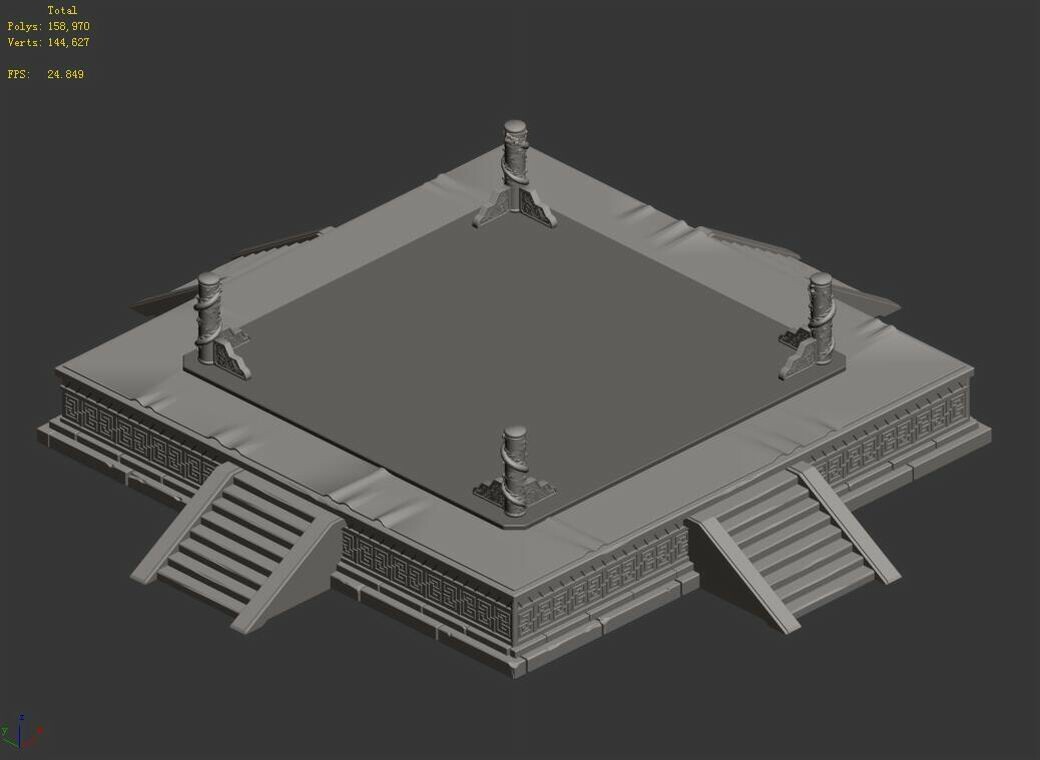 ArtStation - Competition Arena - Athletics - Yantai 03 | Game Assets