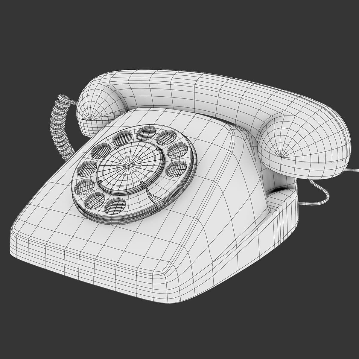 ArtStation - Retro Telephones Pack | Resources
