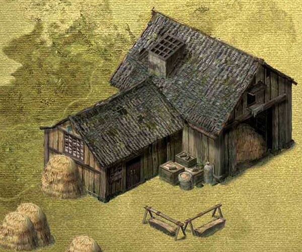 ArtStation - Warehouse - Barn 32 | Game Assets