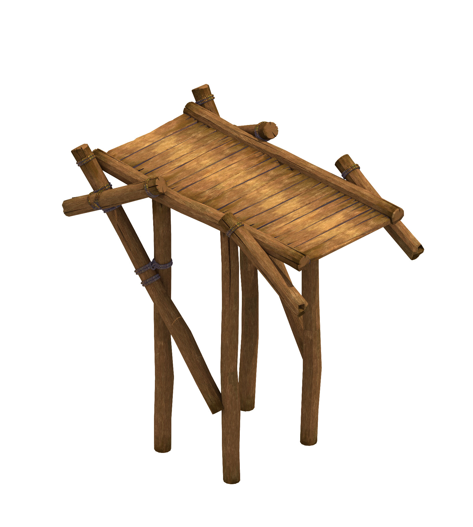 ArtStation - City Gate - Wooden Bridge 06 | Game Assets