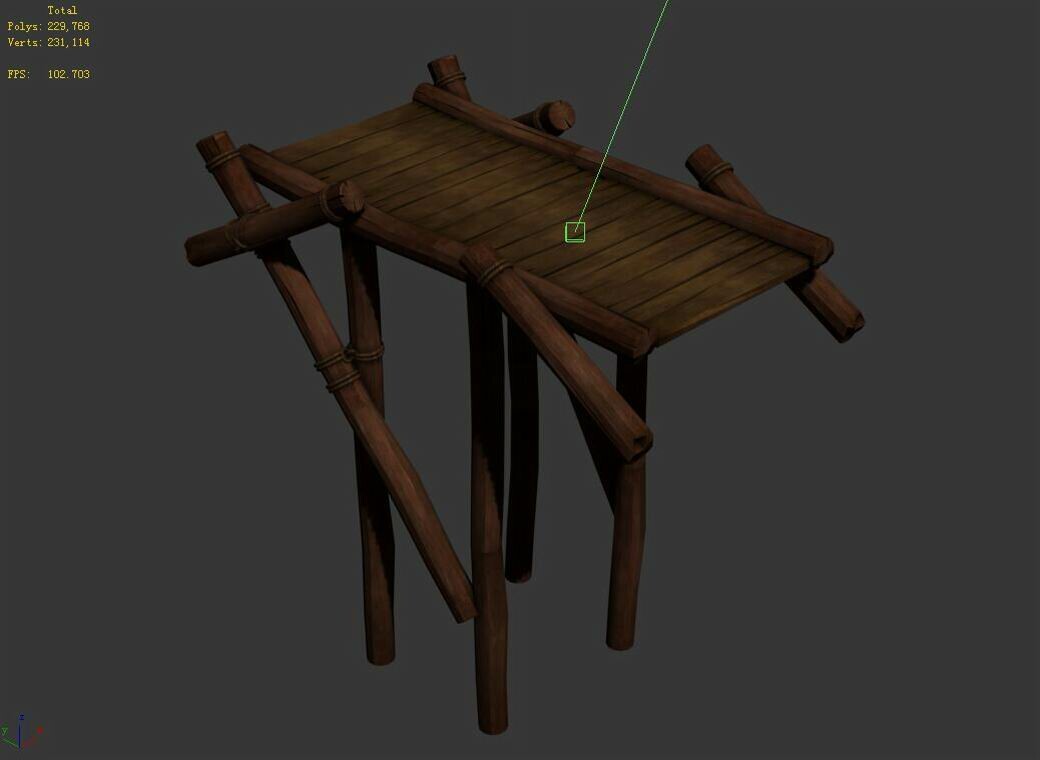 ArtStation - City Gate - Wooden Bridge 06 | Game Assets