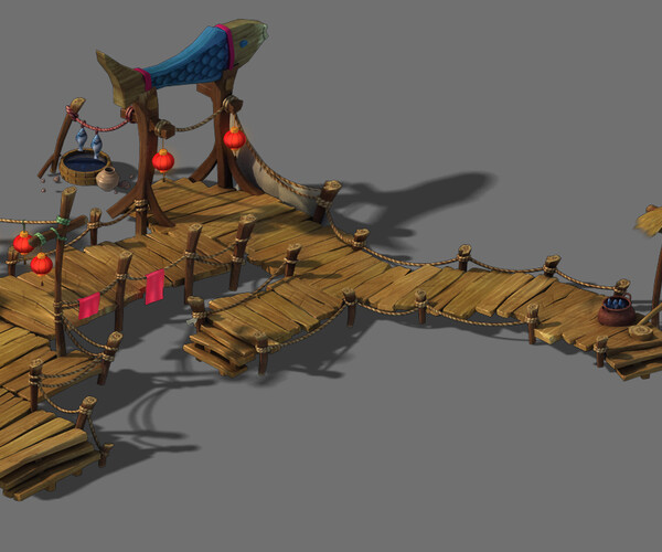 ArtStation - City - Pier 32 | Game Assets