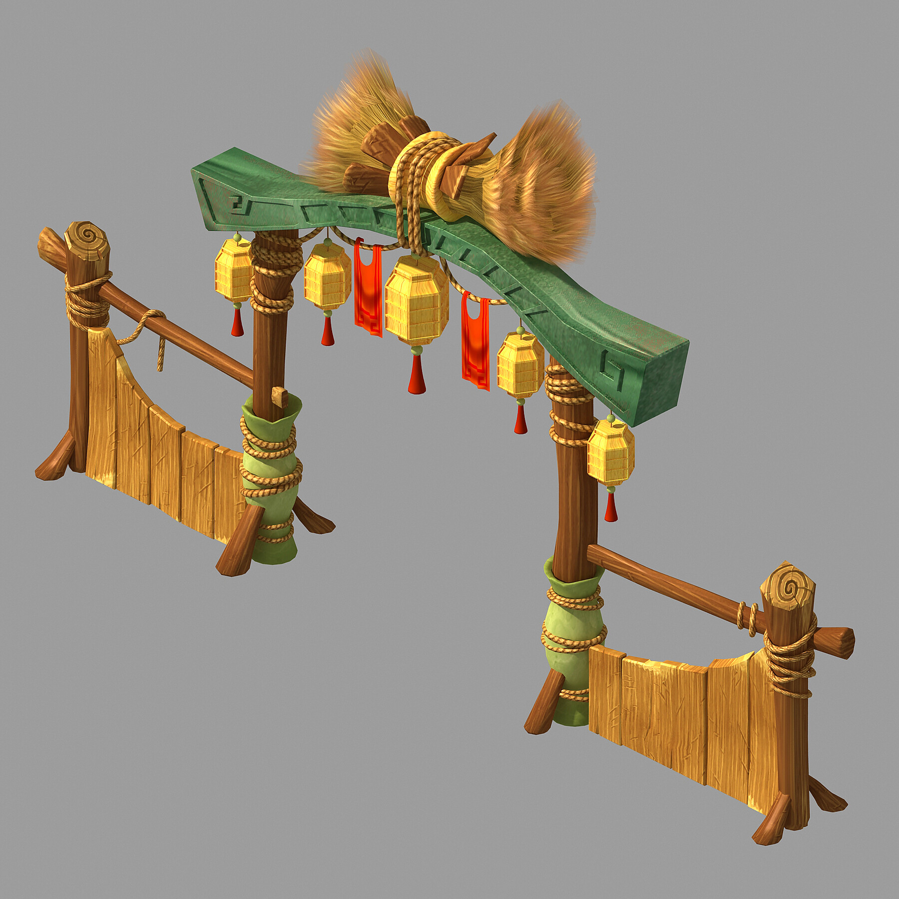 ArtStation - City - Bridge 231 | Game Assets