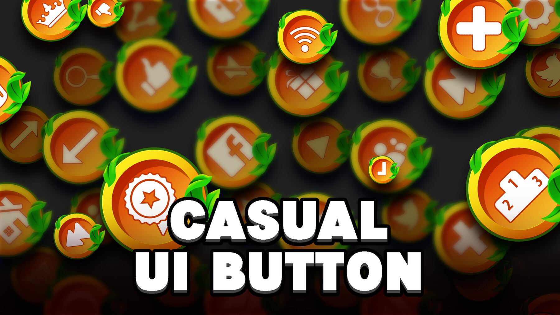 ArtStation - Casual UI Buttons #2 | Game Assets