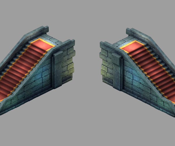 ArtStation - The Palace - Stone Ladder 06 | Game Assets