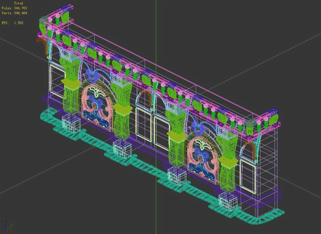ArtStation - Interior Wall 02 | Game Assets