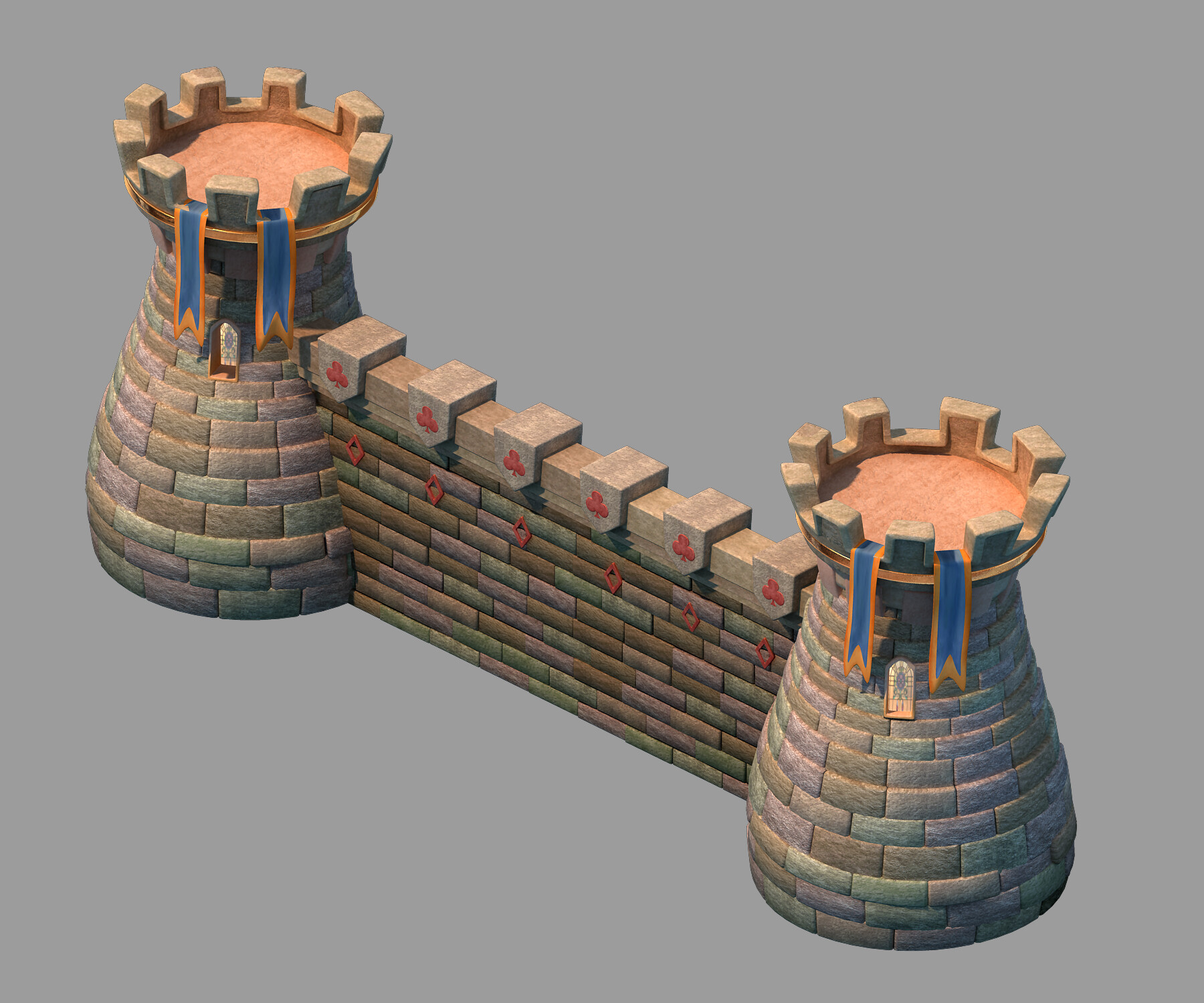 ArtStation - main city - Tower | Game Assets