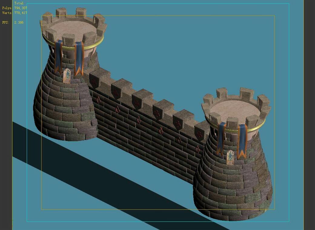 ArtStation - main city - Tower | Game Assets