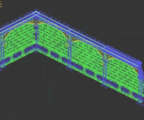 ArtStation - Palace - Earth Palace Wall 02 | Game Assets