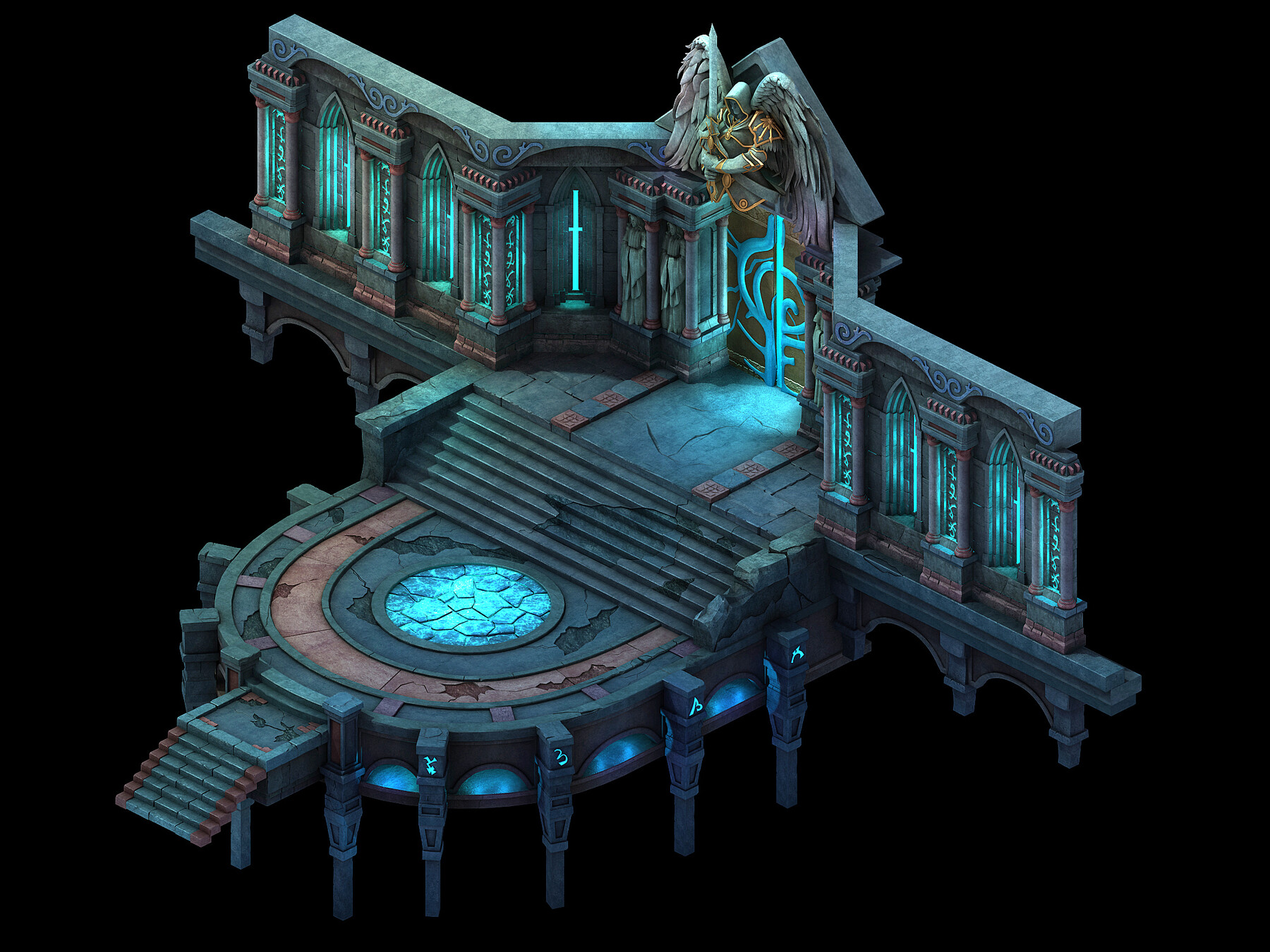 ArtStation - Palace - Temple 01 | Game Assets
