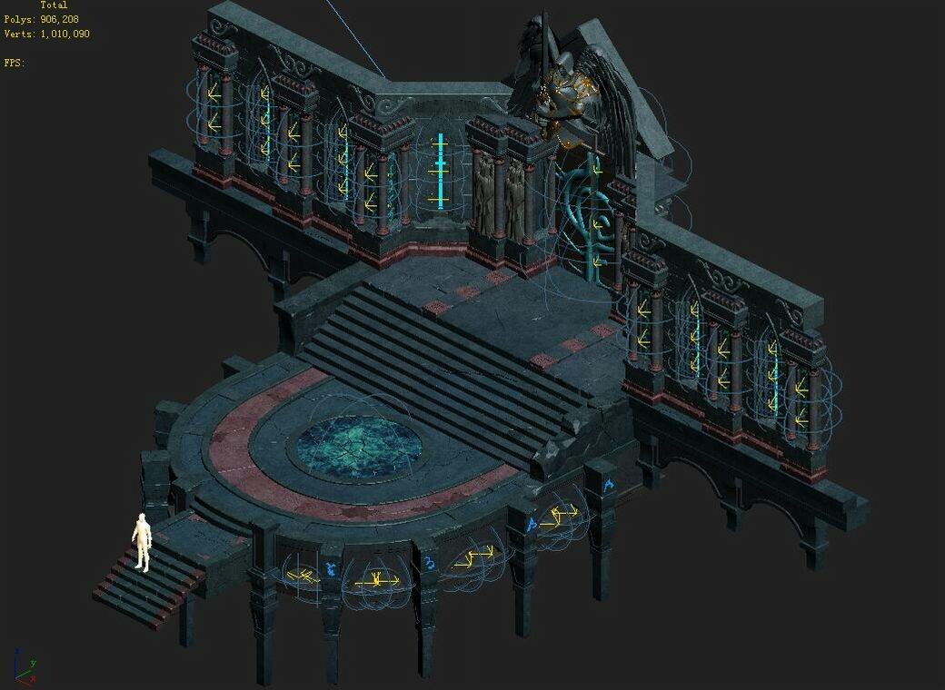 ArtStation - Palace - Temple 01 | Game Assets