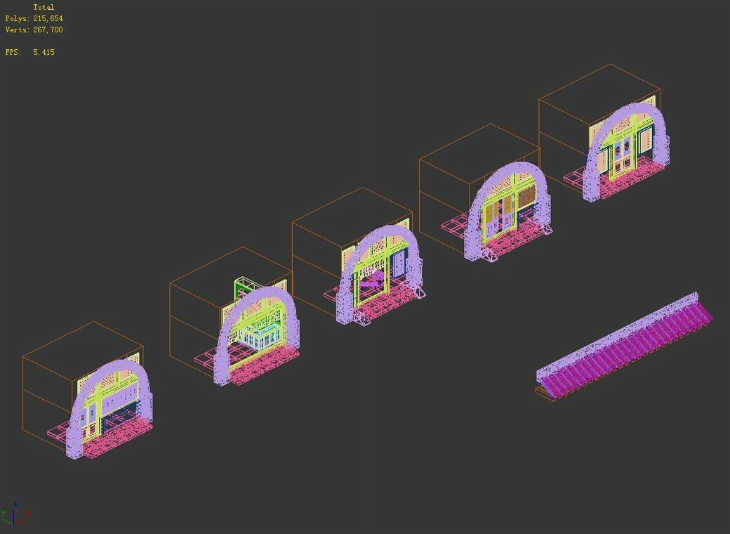 ArtStation - Mountain Building - Cave | Game Assets
