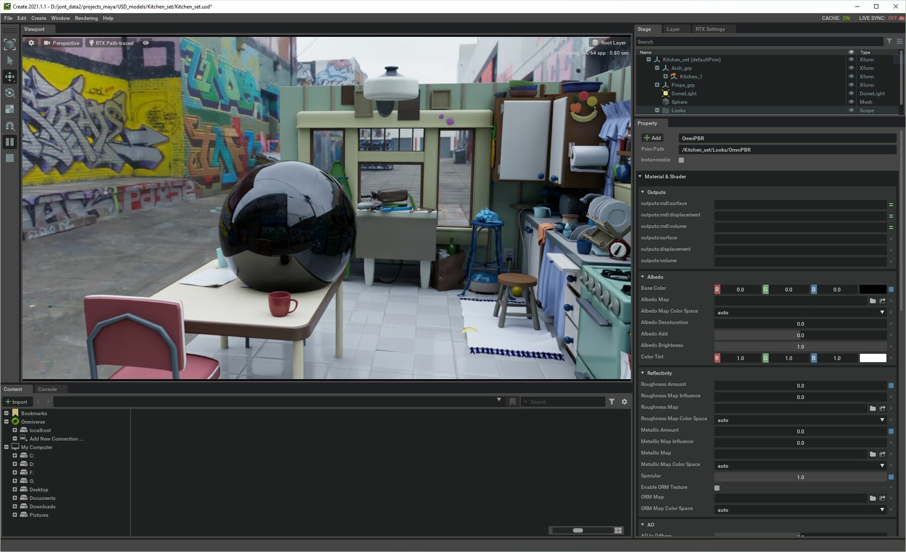 ArtStation - HDR 360 Panorama DTLA Graffiti Alley Cloudy 049 (Set pano 5 of 6) | Resources