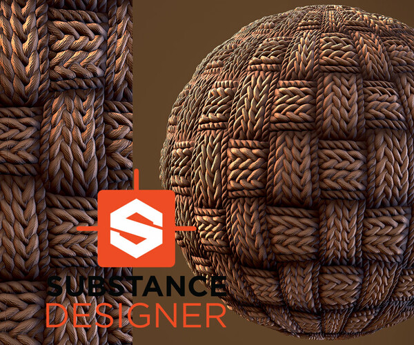 ArtStation - Stylized Fabric Material - Substance Designer | Game Assets