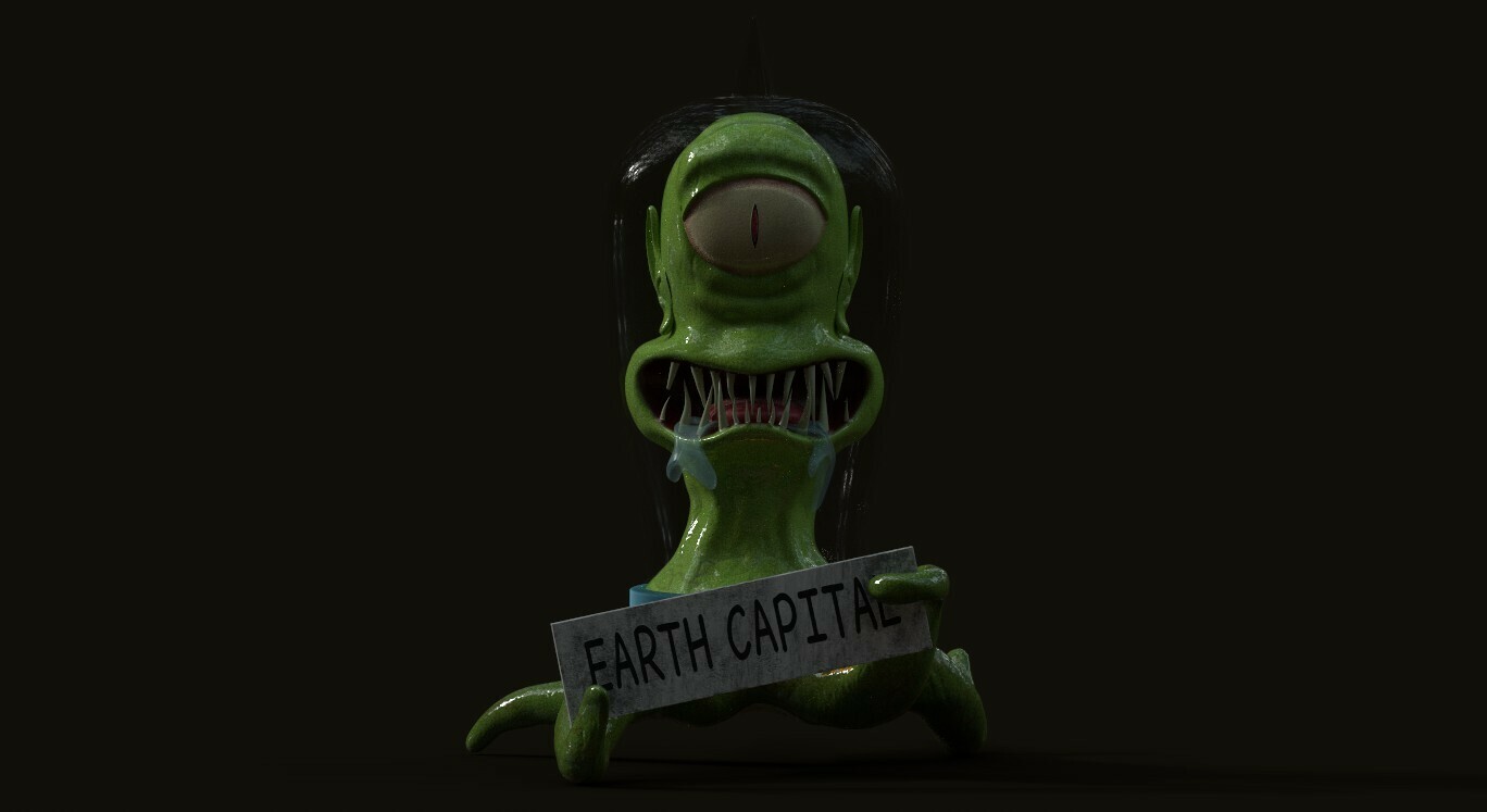 ArtStation - KANG - KODOS THE SIMPSONS 3D ART MODEL | Resources