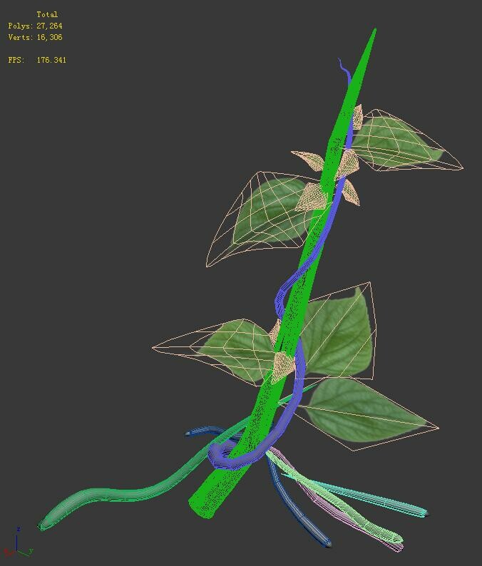 ArtStation - Big Trees - Vines 02 | Game Assets