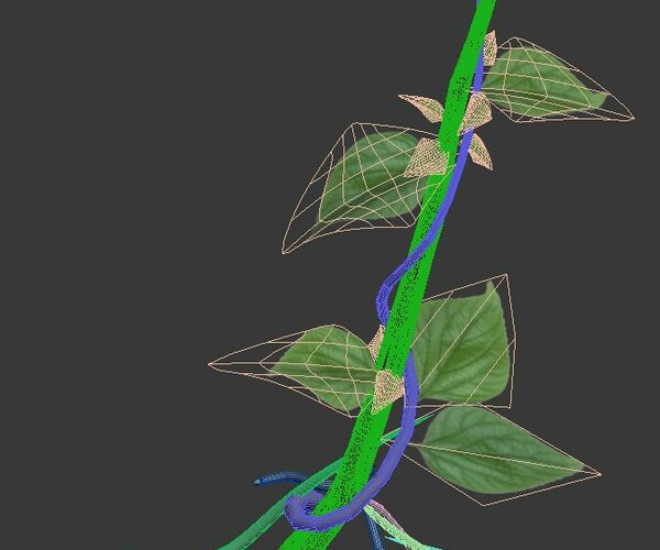 ArtStation - Big Trees - Vines 02 | Game Assets