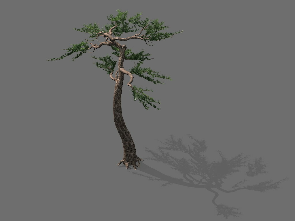 ArtStation - Game model - Alpine - Pine 03 | Game Assets