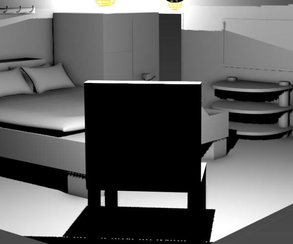 ArtStation - Bedroom interior | Game Assets