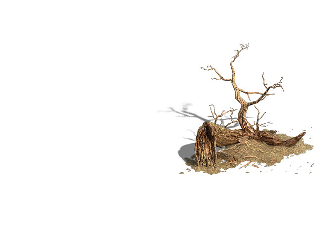 ArtStation - Barracks - desert Dead tree 01 | Game Assets