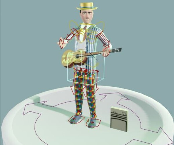 ArtStation - El Musico - 3D Character | Game Assets