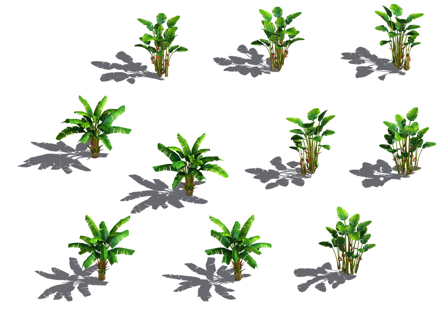 ArtStation - Daughter village - banana tree | Game Assets