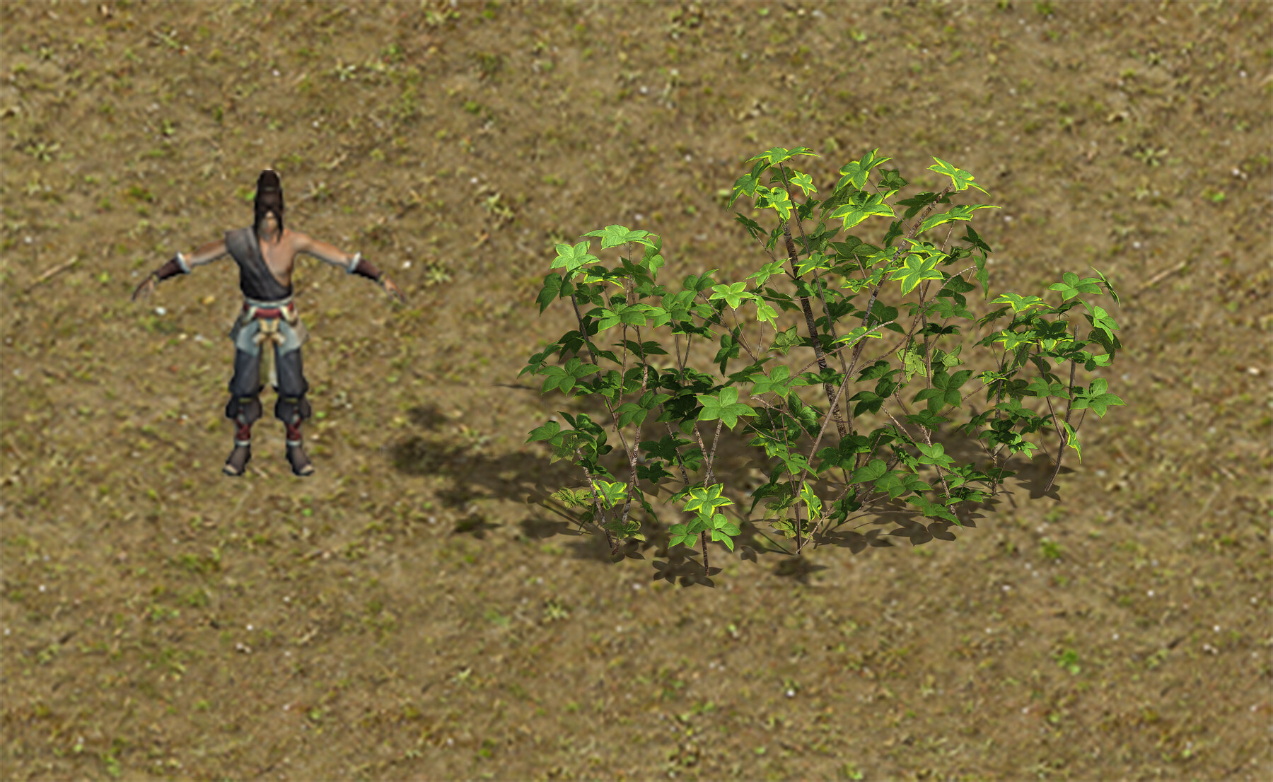 ArtStation - Forest - Large Shrub 09 | Game Assets