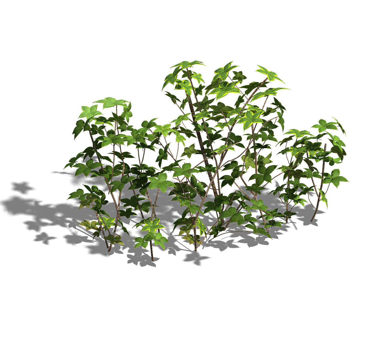 ArtStation - Forest - Large Shrub 09 | Game Assets