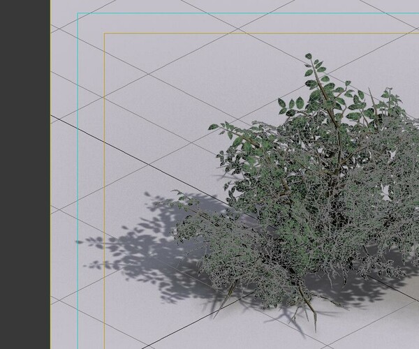 ArtStation - Game Model - Forest - Shrubs 01 | Game Assets