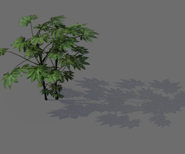 ArtStation - Game Models - Forest - Shrubs 03 | Game Assets