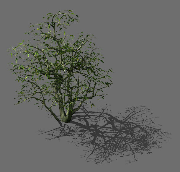ArtStation - Game Model - Forest - Shrubs 08 | Game Assets