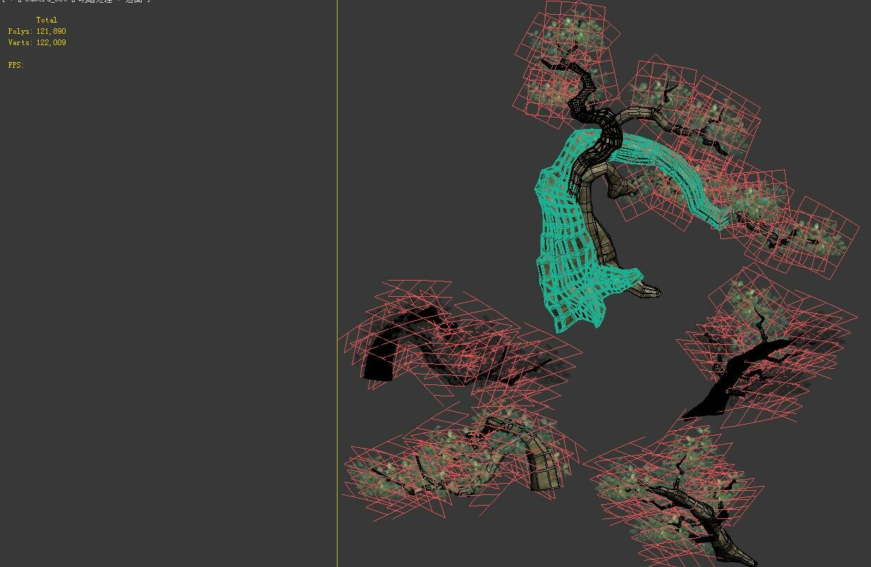 ArtStation - Game Model - Forest - Tree | Game Assets