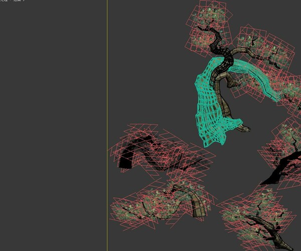 ArtStation - Game Model - Forest - Tree | Game Assets