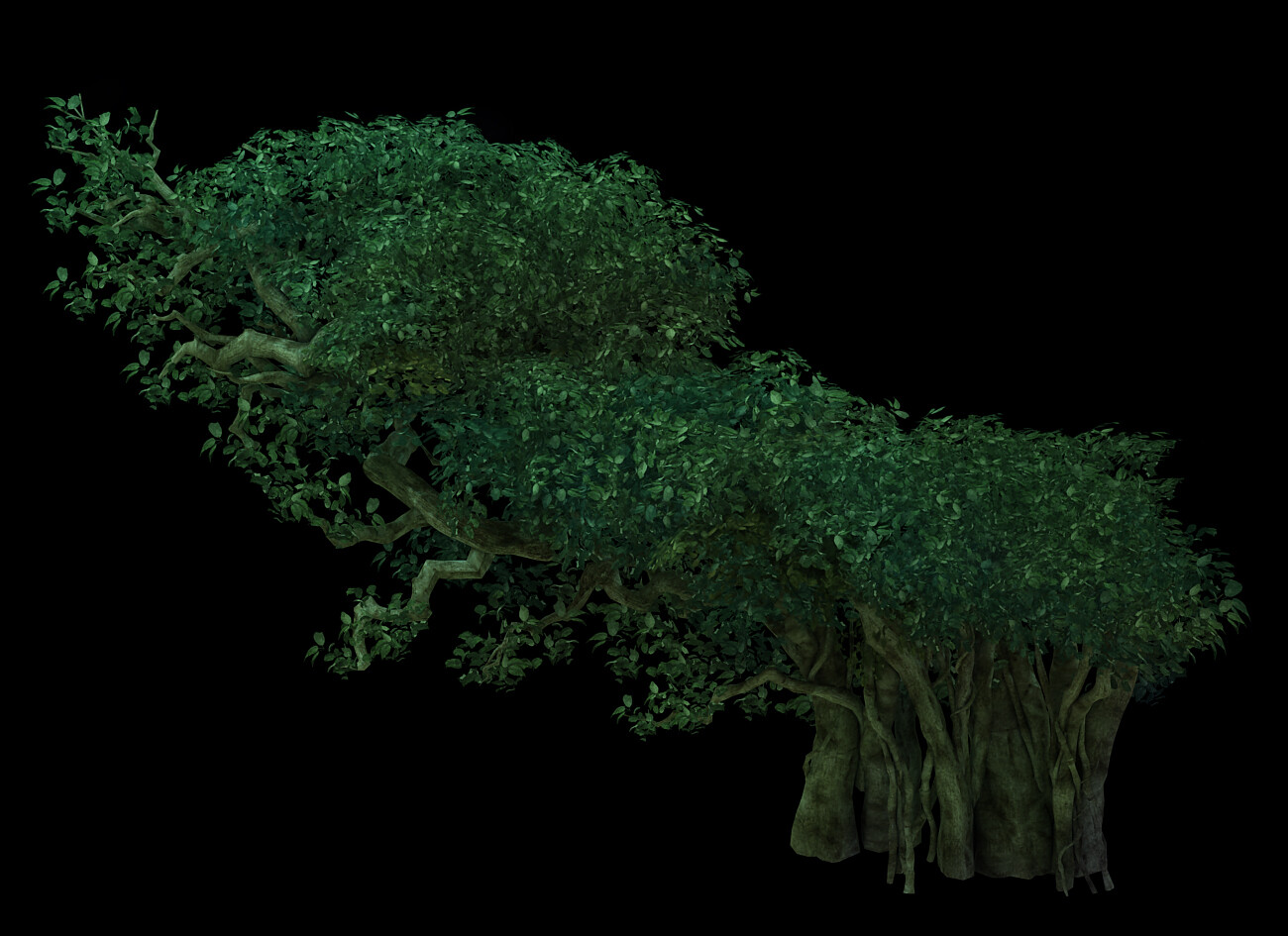 ArtStation - Game Model - Forest - Tree 05 | Game Assets
