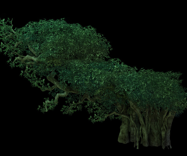ArtStation - Game Model - Forest - Tree 05 | Game Assets